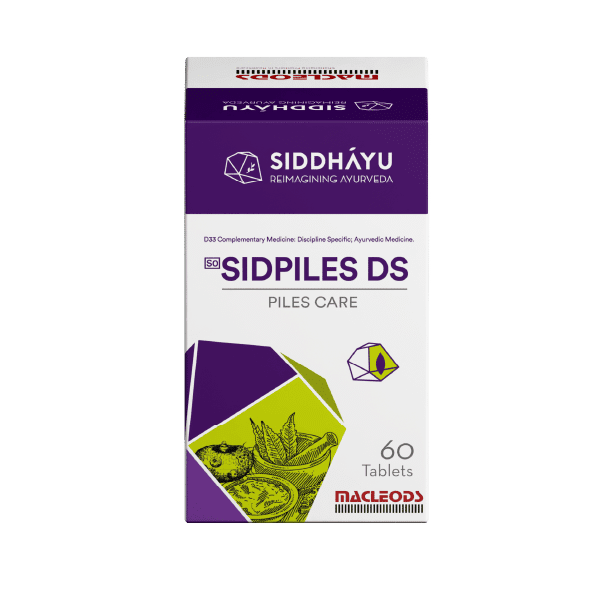 Sidpiles DS Tablets 60’s - Macleods Health